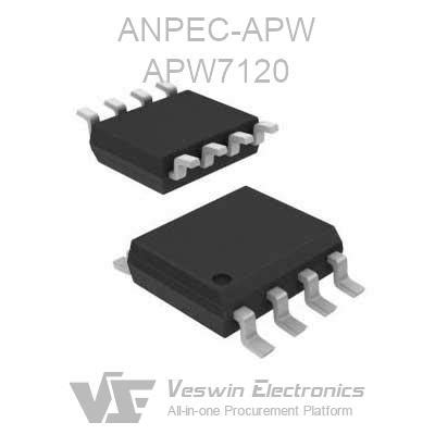 APW7120 ANPEC/APW Processors / Microcontrollers - Veswin Electronics