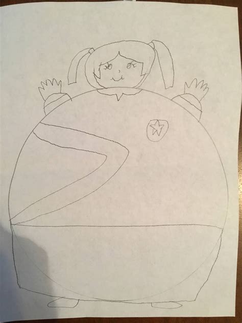 Inflated Monette Lineart Request By Jonwii On Deviantart
