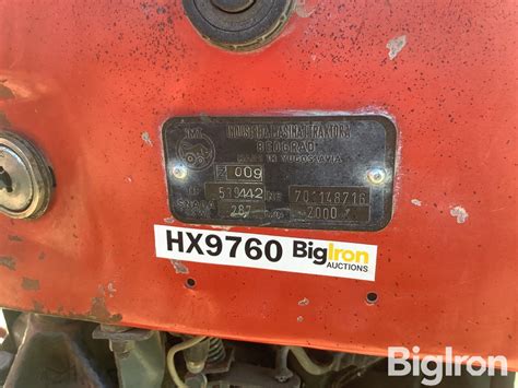 IMT 539 Deluxe 2WD Tractor Agriculture BigIron