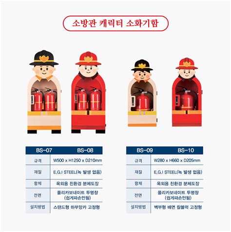 소화기 보관함
