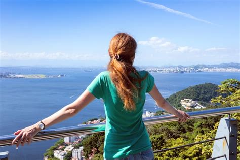 Premium Photo Girl At The Rio De Janeiro