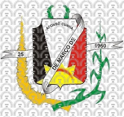 Brasão e Bandeira da Cidade de Afonso Cunha MA mbi br
