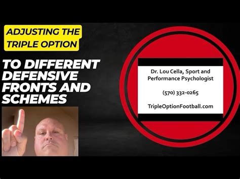 Adjusting The Flexbone Triple Option Offense To Different Defensive