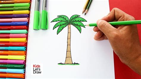 Como Dibujar Una Palmera Slickstory