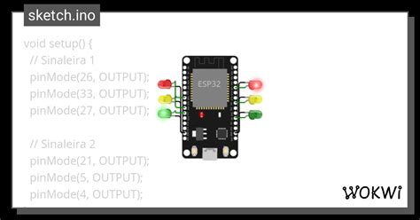 Wokwi Online ESP32 STM32 Arduino Simulator