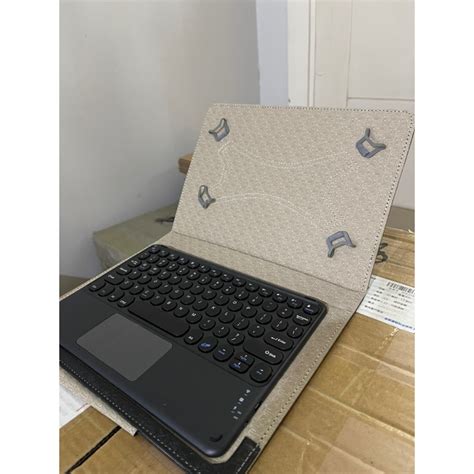 Flip Smart Keyboard Case Magnet For Universal Tab Inch Inch With Standing Touch Pad