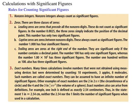 Ppt Calculations With Significant Figures Rules For Counting