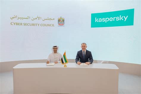 The Uae Cyber Security Council And Kaspersky Sign An Mou To Enhance