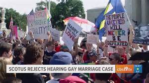 Supreme Court Rejects Hearing Same Sex Marriage Case