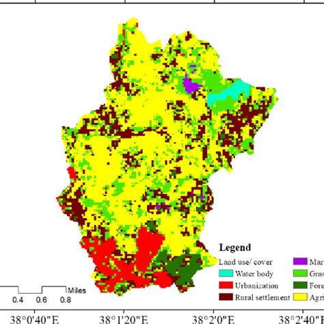 Land Use Land Cover Map Of Selamko Watershed Download Scientific Diagram