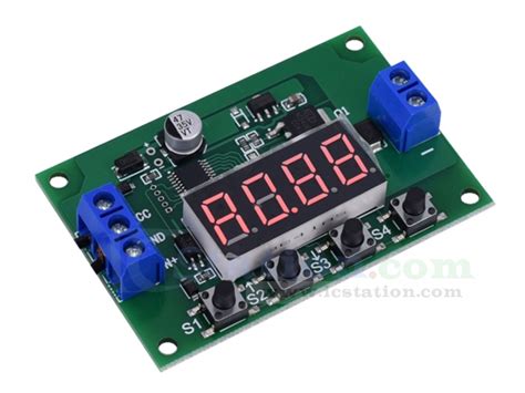 DC V V Multi Function Trigger Cycle Timer MOS Delay Controller Module