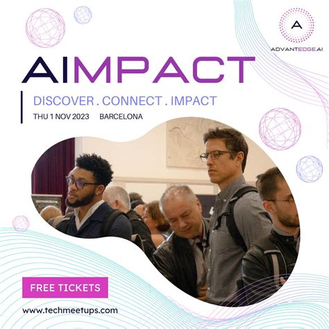 Techmeetups On Linkedin Aimpactbarcelona Aicommunity Techevent Ai