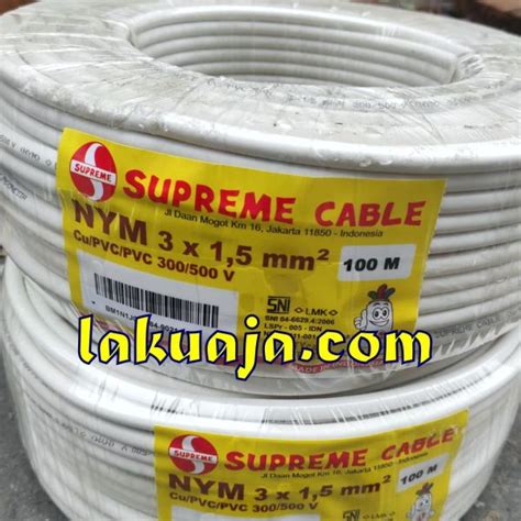 Jual Kabel Listrik SUPREME NYY 3x1 5mm Lakuaja