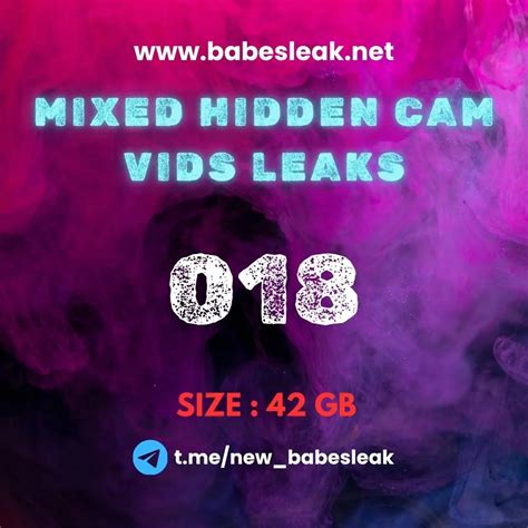 Best Pack Mixed 42 Gb Of Hidden Cam Leaks Cam 018 Babesleak