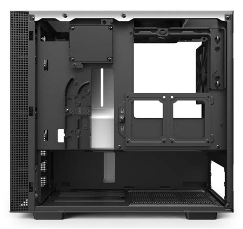 Gaming chassis NZXT H210i Smart Black - White Matte - Versus Gamers