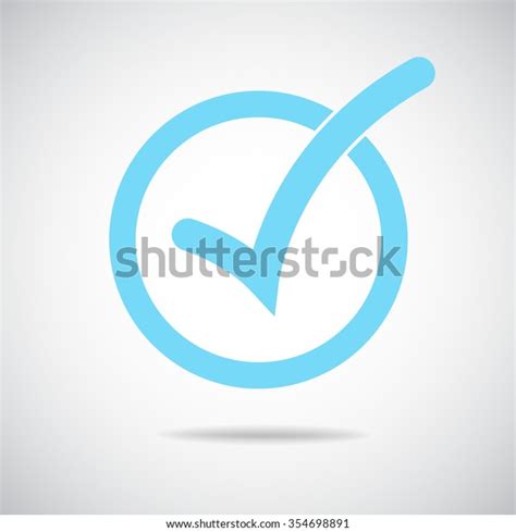 Check List Button Icon Check Mark 스톡 벡터 로열티 프리