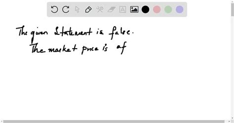 Solved The Elasticities Of The Supply And Demand Curves In The Market