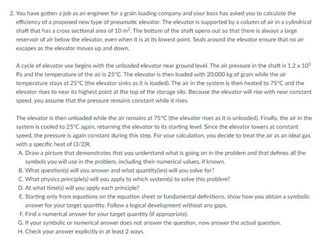 Solved I Only Need To Know What Physics Principle S Should Chegg