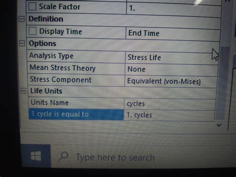 how to adjust the frequency of a fatigue analysis in ansys workbeench software researchgate