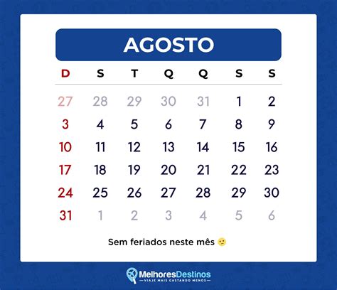 Calendario De Agosto De 2024 Para Imprimir Com Feriados Se Vienen