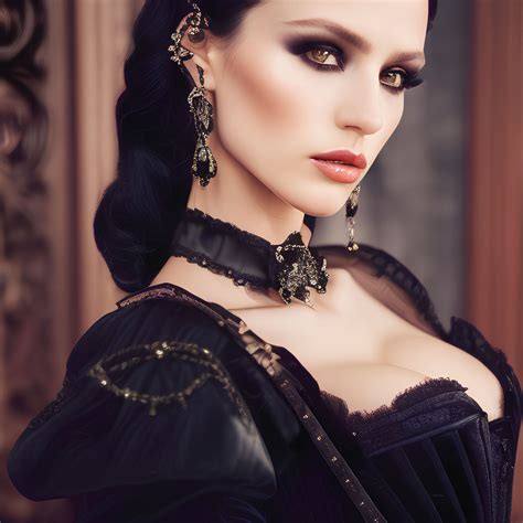 Prfm Style Vampire Female Black Hair Old Looking B By Moep12345678 On
