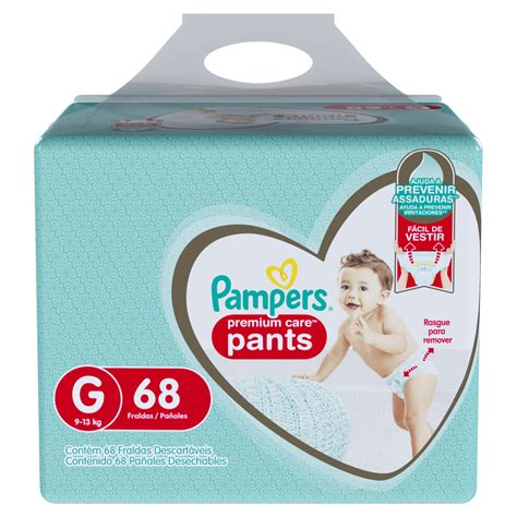 Fralda Pampers Pants Premium Care Top G C68 Farmalife