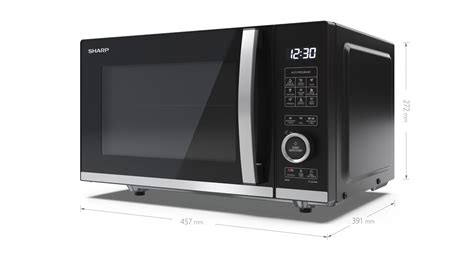 Four à micro ondes de 20 litres avec gril YC QG204AE B Sharp Europe