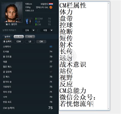 Fifa Online3 韩服15赛季卡中场球员数据一览fifaol3中国游戏第一门户站
