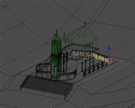 Blender 白色教堂3d模型素材资源免费下载 Blender3d模型库