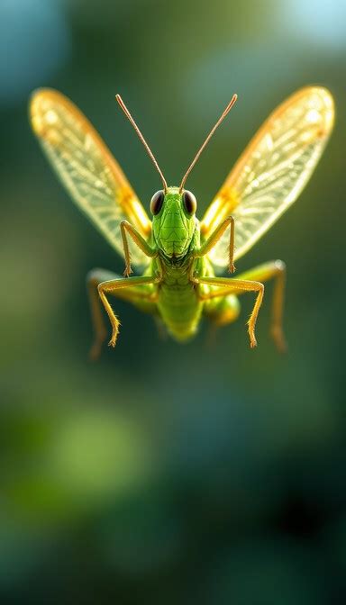 Free Leaping Green Grasshopper Photo Grasshopper Insect Leaping Download At Stockcake