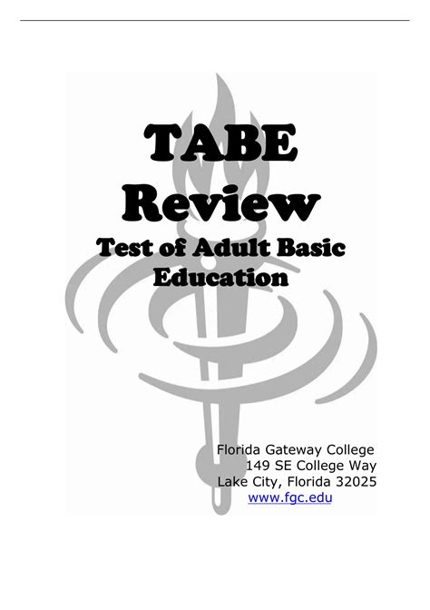 Tabe Review Test Of Adult Basic Education Exam All Subjects Included Tabe Stuvia Us