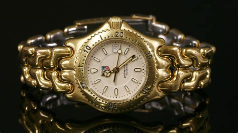 Sold Price A Ladies Gold Plated Tag Heuer Professional 200 Metres