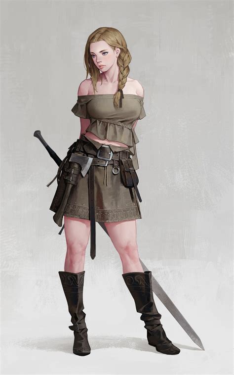 Pin By Onethreefour Soon On Characters Warrior Woman Character