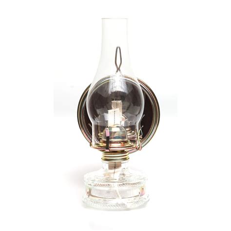 Lampa cu kerosen din sticla cu oglinda B 32 cm - eMAG.ro