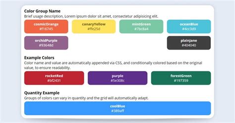 20 Best HTML CSS Color Palette With Code Snippet OnAirCode