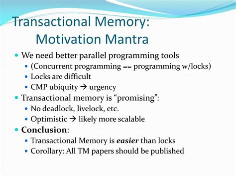 Ppt Is Transactional Programming Actually Easier Powerpoint