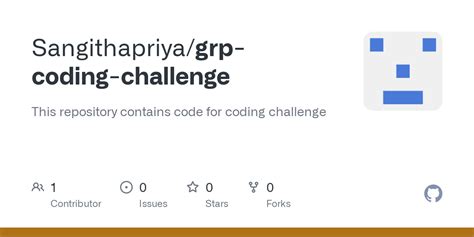 Github Sangithapriyagrp Coding Challenge This Repository Contains Code For Coding Challenge