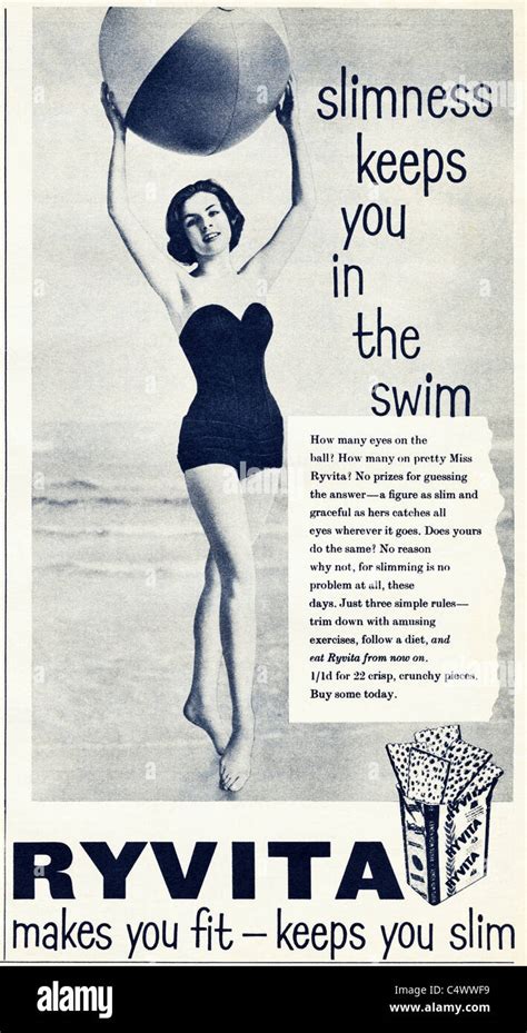 Original Period Advertisement In Magazine Circa 1957 Advertising Ryvita