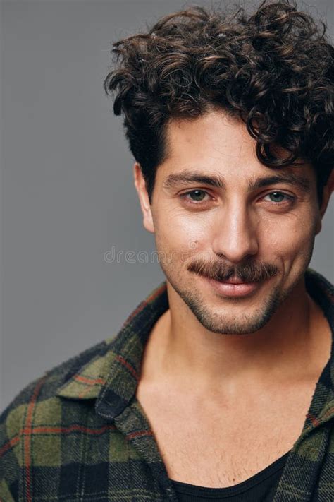 Man Shirt Trendy Face Portrait Person Hipster Smile Beard Fashion