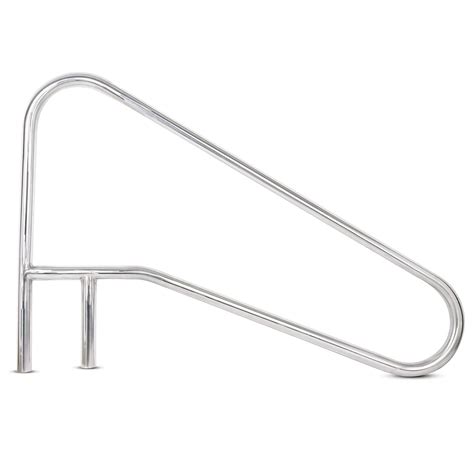 Lecelebee Pool Handrail Grab Rail Swimming Pool Bend Handle Stair Rail