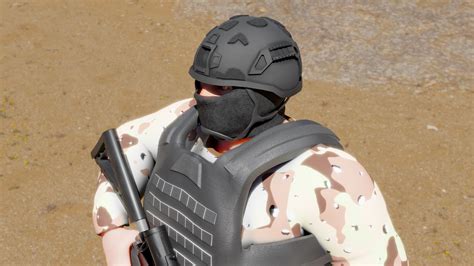Kbh Tactical Ballistic Plate Carrier 3d Model Turbosquid 2135369