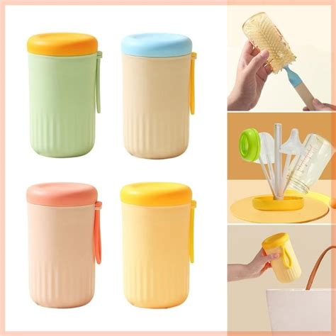 ชุดทําความสะอาดขวดนม Cc Complete แปรงที่มีประสิทธิภาพสําหรับการใช้งานพ่อแม่ที่ยุ่งยาก Shopee