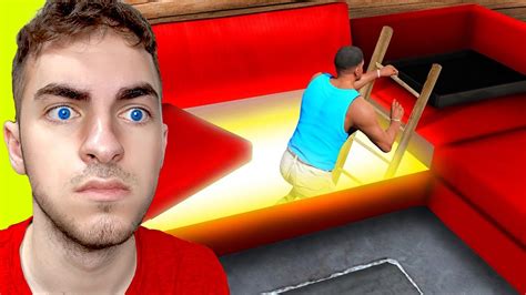 בניתי חדר סודי בבית של פרנקלין בgta V Youtube