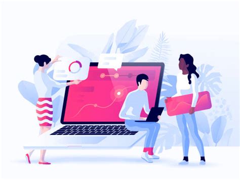 6800 Female Computer Coder Stock Illustrations Royalty Free Vector