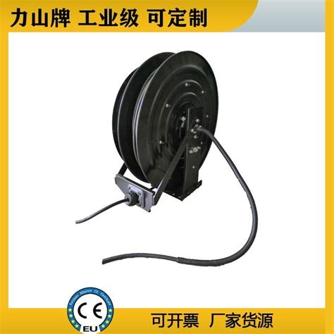 弹簧式自动收线器电葫芦绕线器电动双支撑电缆卷筒力山superreel