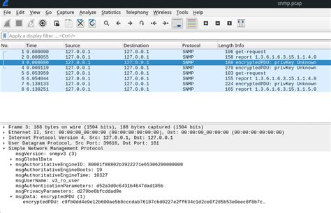 Snmpv3 Get Request Authorization Problem For Snmp4j Although Working Via Net Snmp Snmp4j