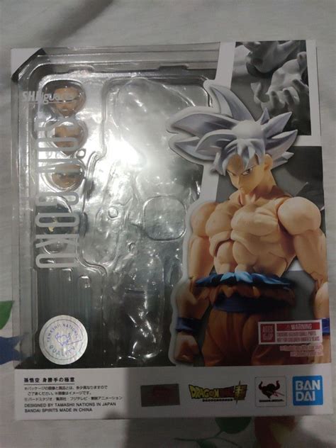 Sh Figuarts Ultra Instinct Goku Hobbies And Toys Toys And Games On Carousell