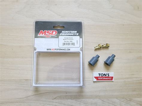 Msd Ignition Spark Plug Wire Straight Distributor Boots And Terminals 33