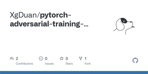 GitHub XgDuan Pytorch Adversarial Training Nonexpansive