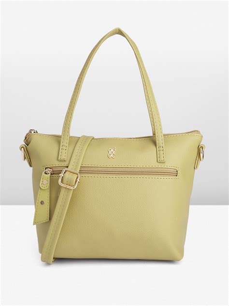 Buy Baggit Solid PU Structured Handheld Bag - Handbags for Women ...